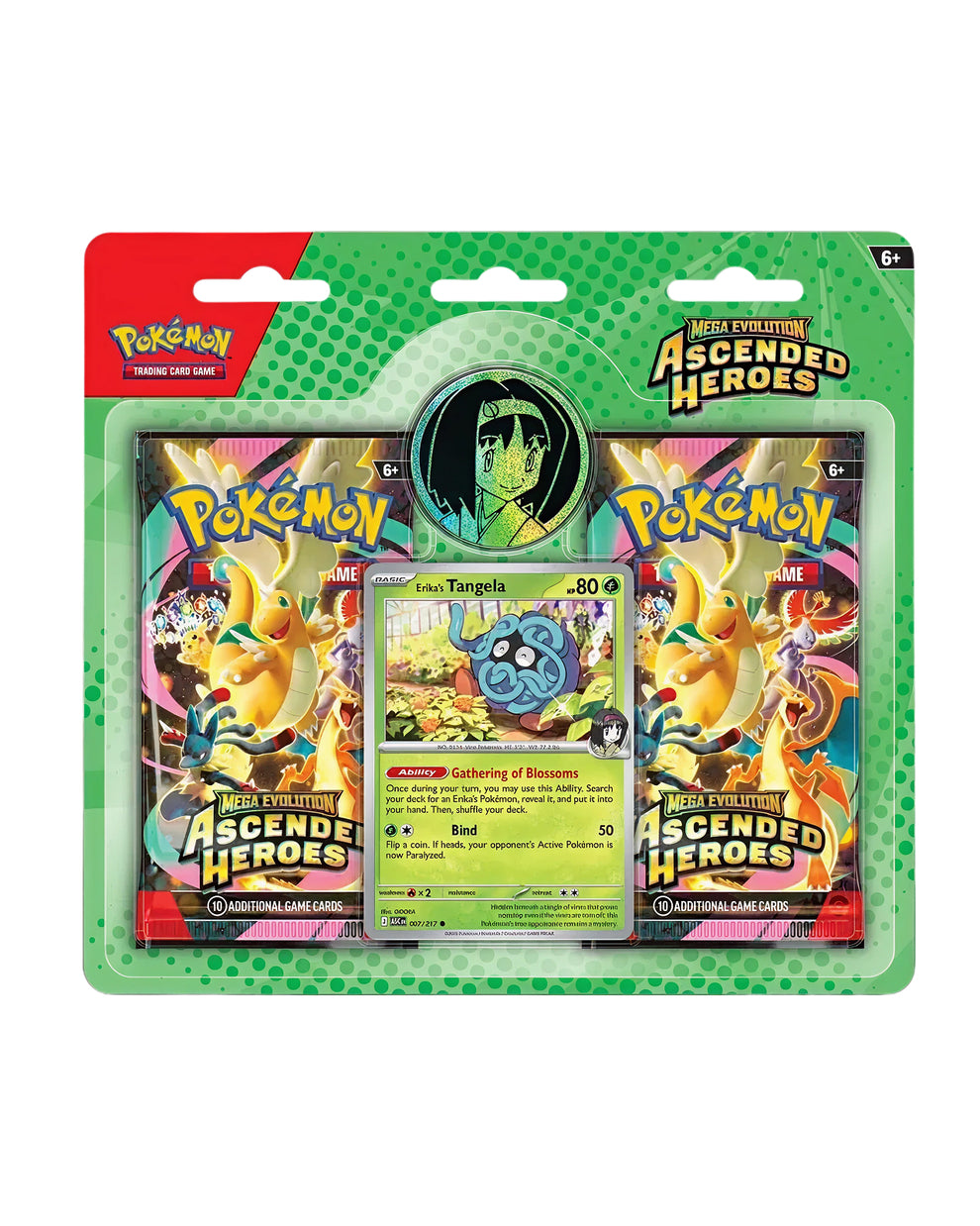 Pokémon TCG: Mega Evolution - Ascended Heroes Erika Collection – Card ...