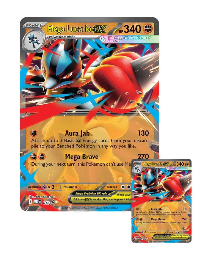 Mega Lucario ex Figure Collection Box – Card Collective UK